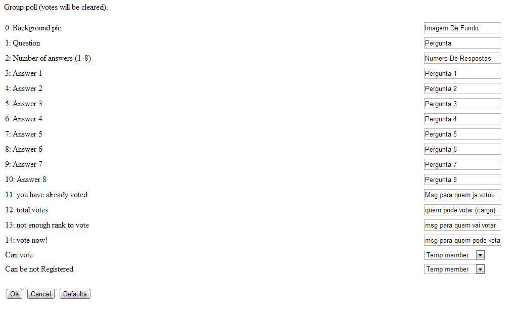 Fazendo Xats - Tudo que você precisa esta aqui : Como criar uma enquete ...